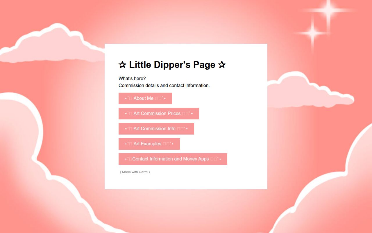 LittleDipper'sCarrd